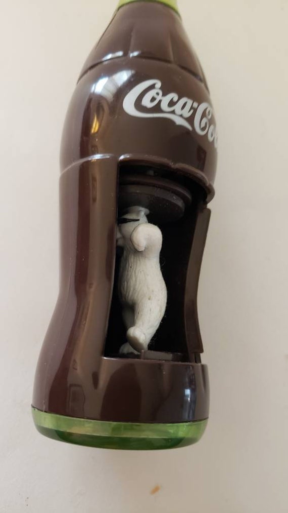 Gift Coca Cola Collectable Coco Cola Bottle With Rotating Polar Bear ...