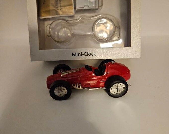 Vintage Timex Collectible Mini-clock Roadster Convertible Sports Race ...