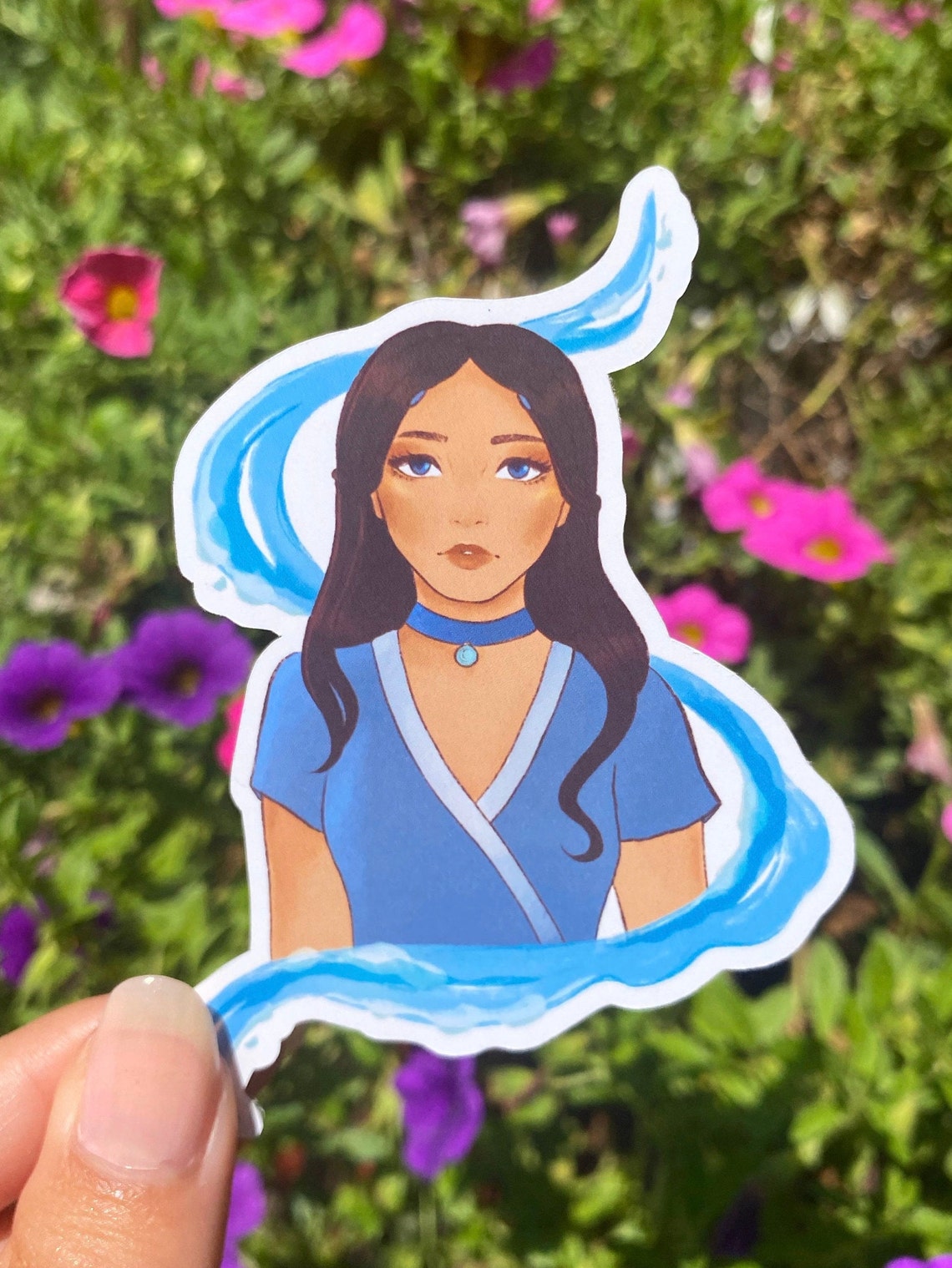 Avatar: The Last Airbender Katara Sticker | Etsy
