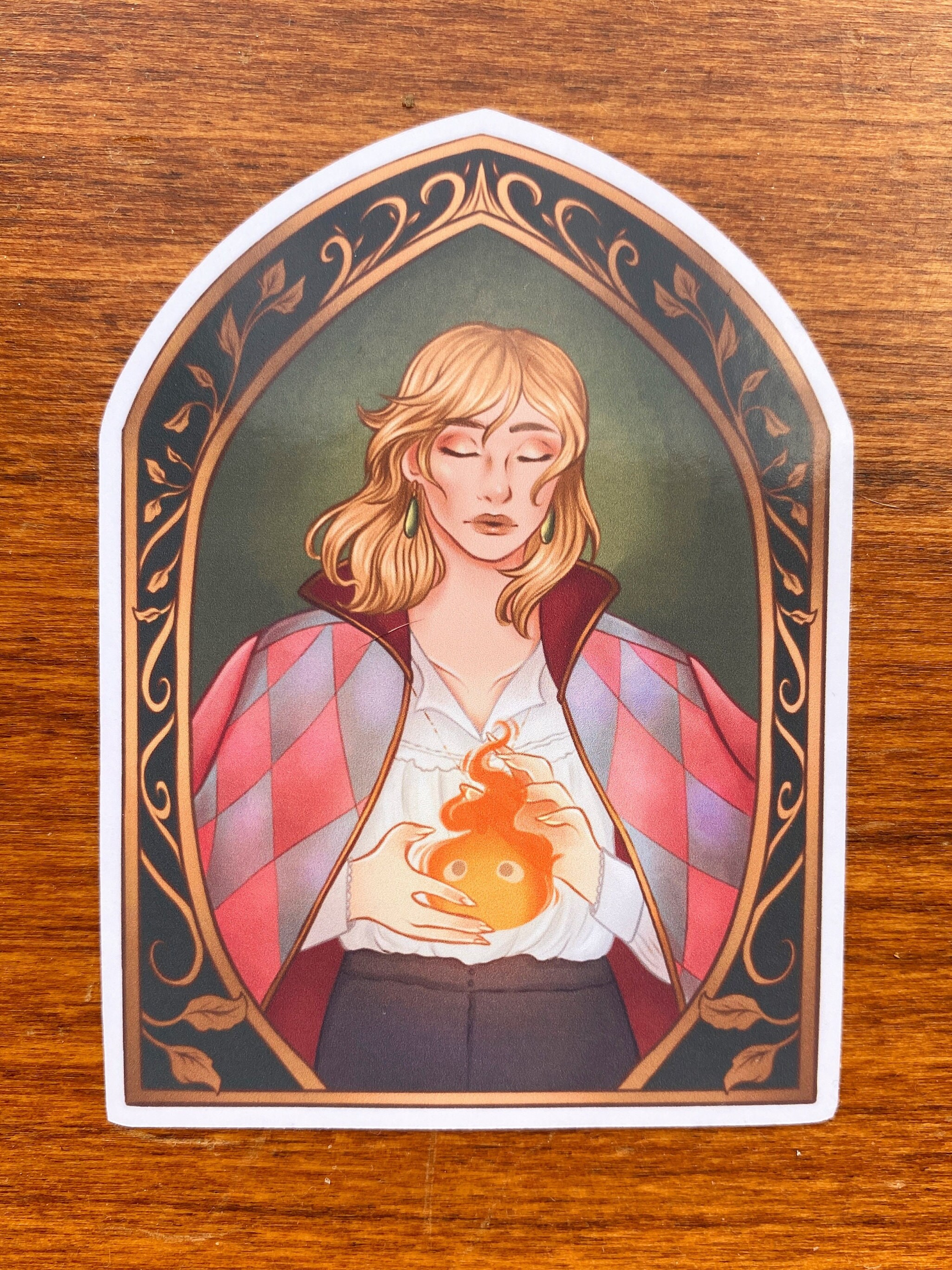 The Wizard Sticker Fantasy Sticker Gift for Anime Fans - Etsy