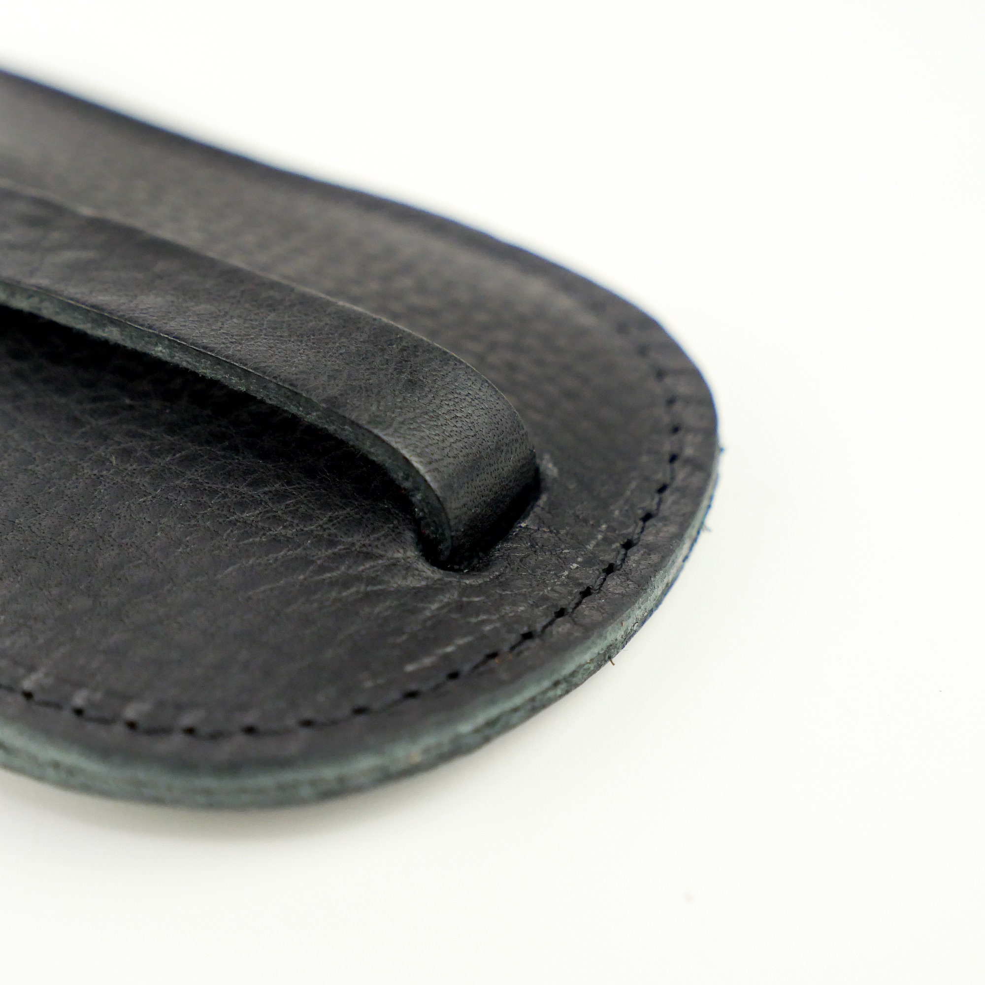 Black Leather Bell Key Holder - Etsy