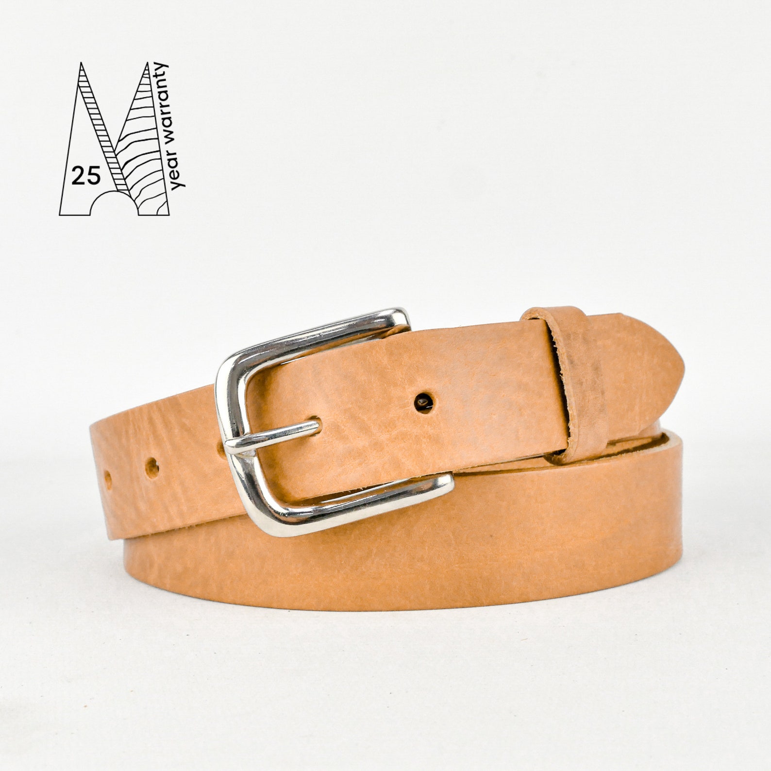 Tan Classic Leather Belt 1 1/4 // Tan Full Grain Leather - Etsy UK