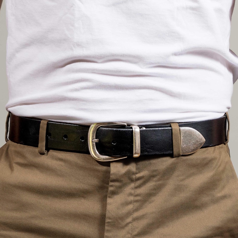 Cowboy Style Metal Belt - Etsy