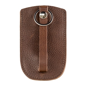 Brown Leather Bell Key Holder - Etsy