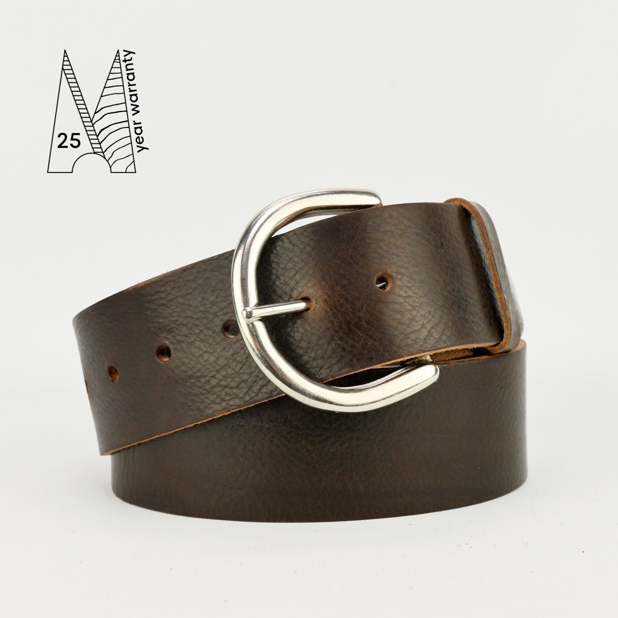 Brown Leather Belt 2 Thick Wide Brown Multiple Choice | Etsy