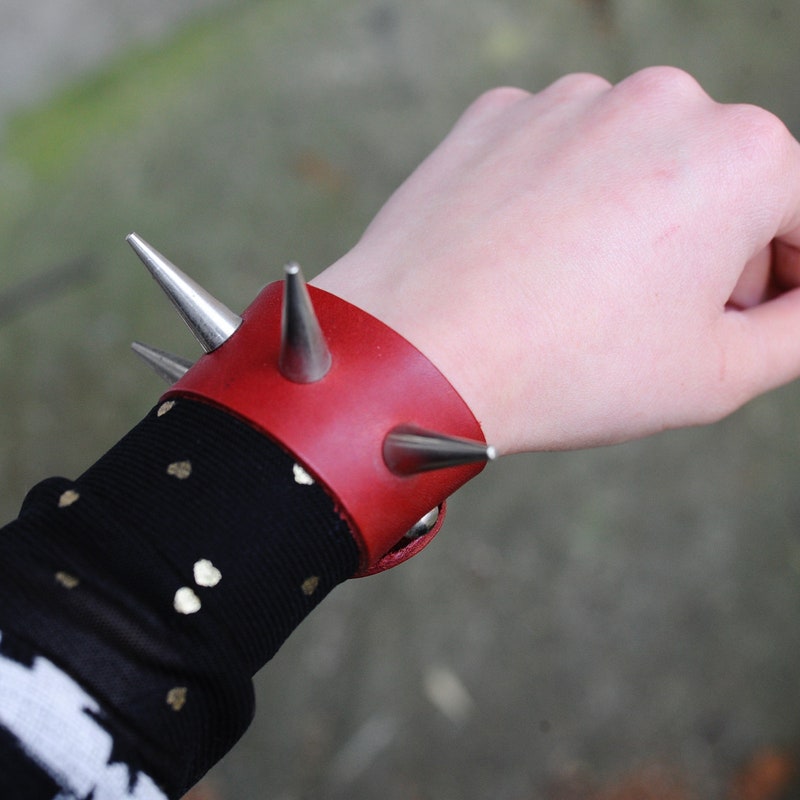 Spiked Punk Bracelets - Etsy