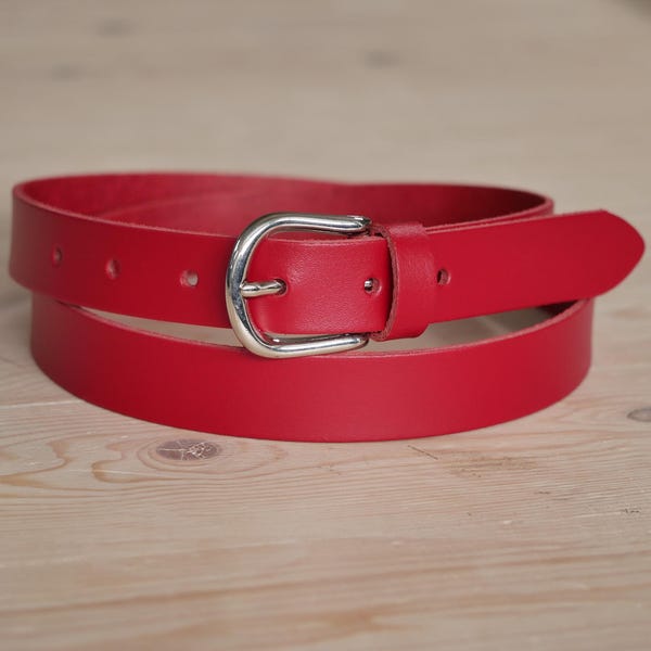 Red Belts - Etsy