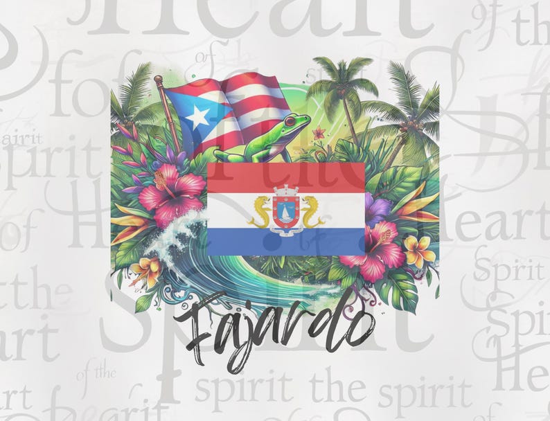 City Flag of Fajardo, Puerto Rico Digital Download 20 Oz Skinny Tumbler ...