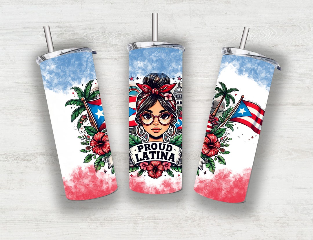 Puerto Rico Proud Latina Clipart | Boricua Designs | Digital Download ...