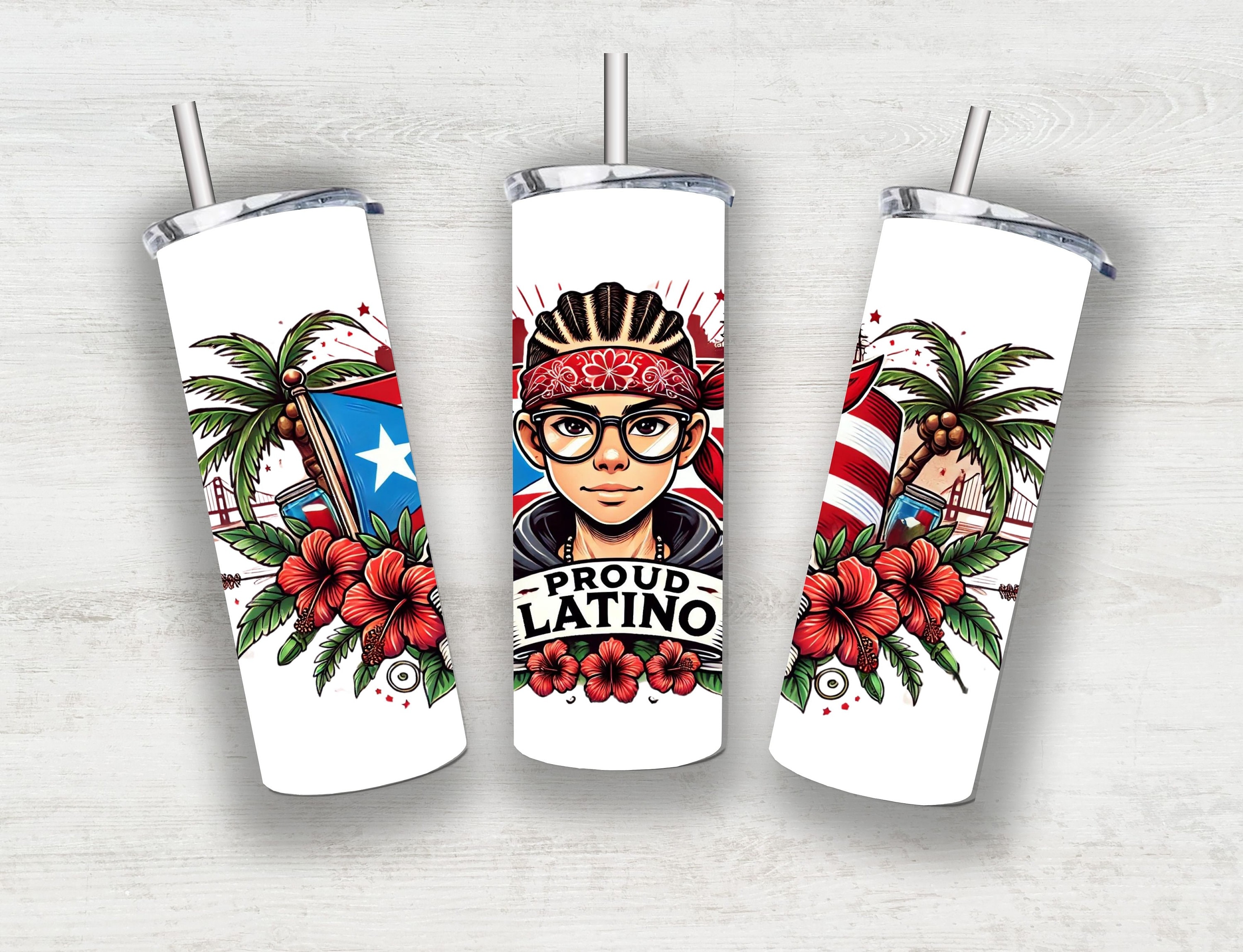 Puerto Rico Proud Latino Clipart | Boricua Designs | Digital Download ...