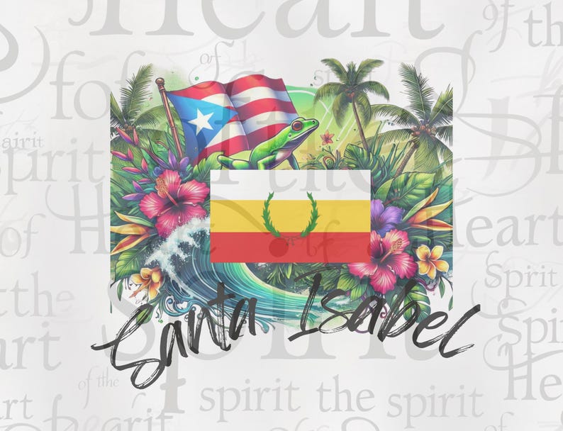 City Flag of Santa Isabel Puerto Rico Digital Download 20 Oz Skinny ...