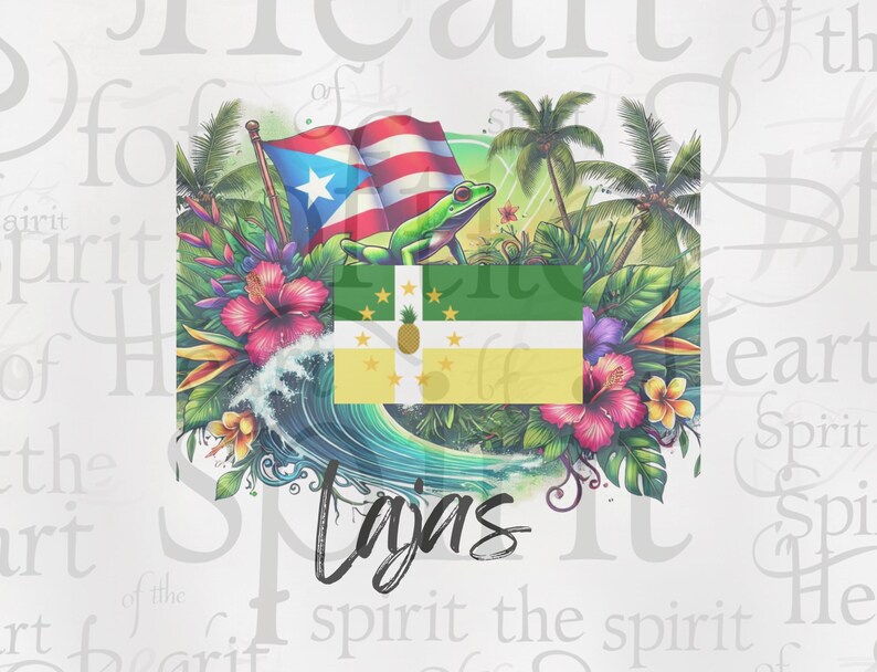 City Flag of Lajas Puerto Rico Digital Download 20 Oz Skinny Tumbler ...