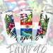 City Flag of Fajardo, Puerto Rico Digital Download 20 Oz Skinny Tumbler ...