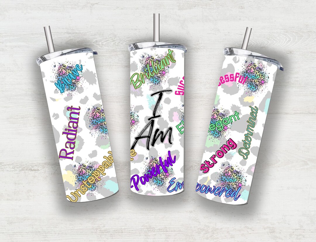 I Am Positive Affirmations PNG | Inspirational Motivational Clipart ...