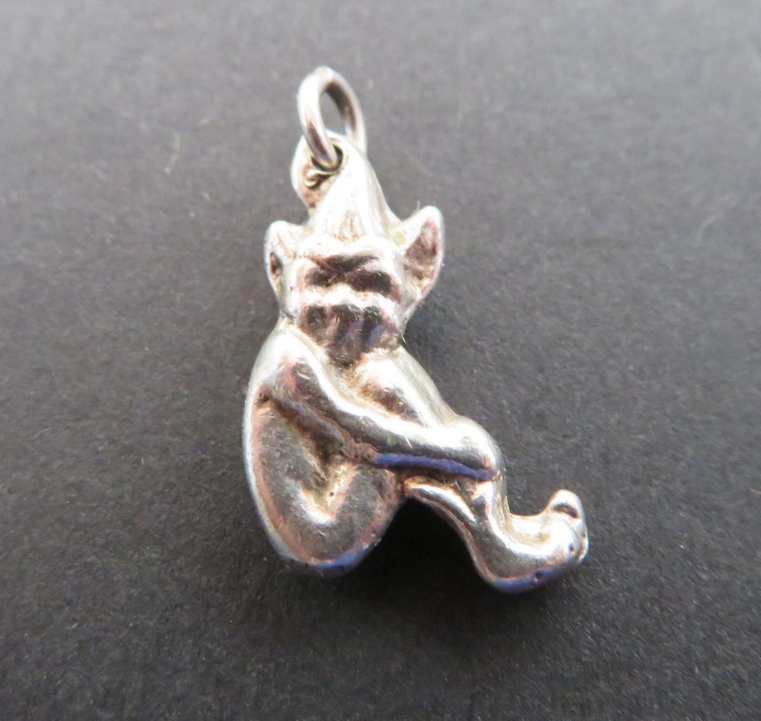Sterling Silver Cornish Pixie Lucky Charm, Vintage Charm - Etsy