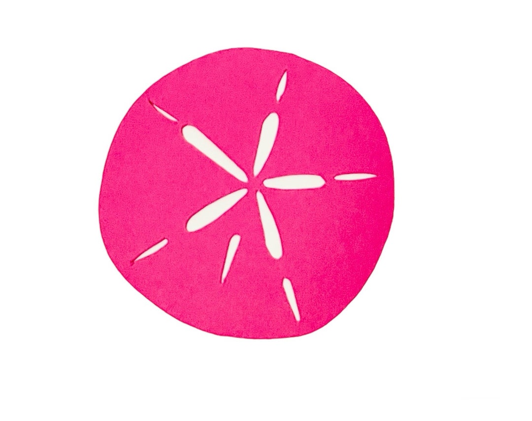 25 Pack – Paper Sand Dollar Shapes, Sand Dollar Die Cuts, Ocean Animal ...