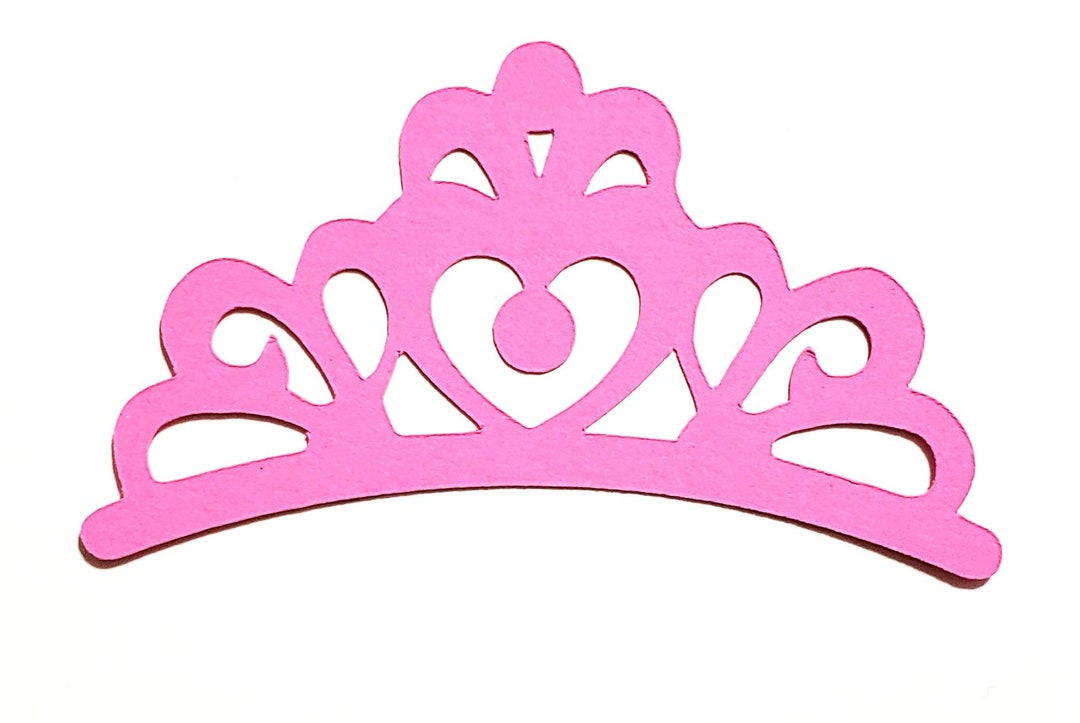 25 Pack – Paper Tiara Shapes, Tiara Shape, Tiara Paper Cut Out, Paper ...
