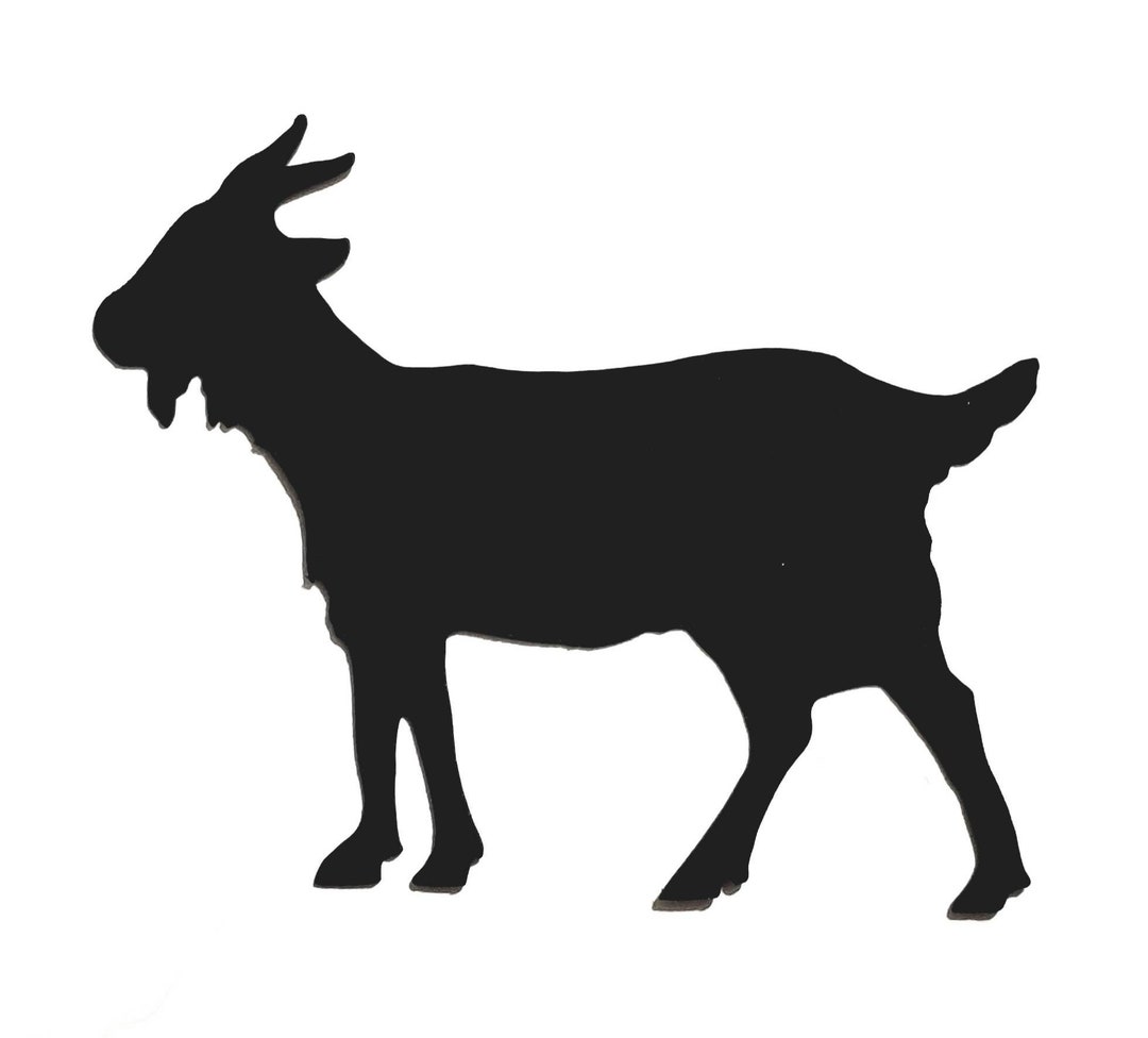 25 Paper Die Cut Goat Shapes – Farm Animal Scrapbooking, Card Making ...