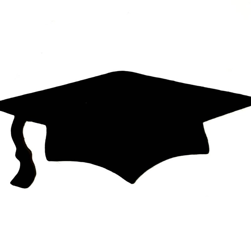 Graduation Cap Cut Out - Etsy