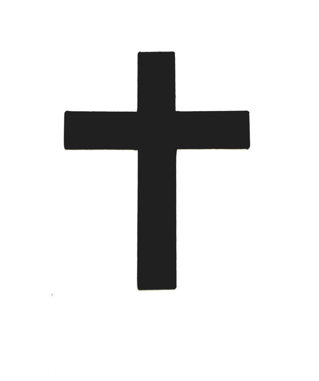 25 Pcs Cross Shape Cut Outs Paper Cross Die Cuts, Easter Craft Supplies ...