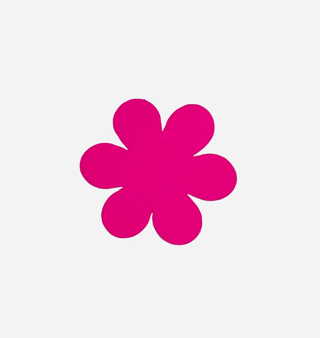 25 Pack – Paper Flower Shapes, Flower Die Cuts, Floral Paper Cutouts ...