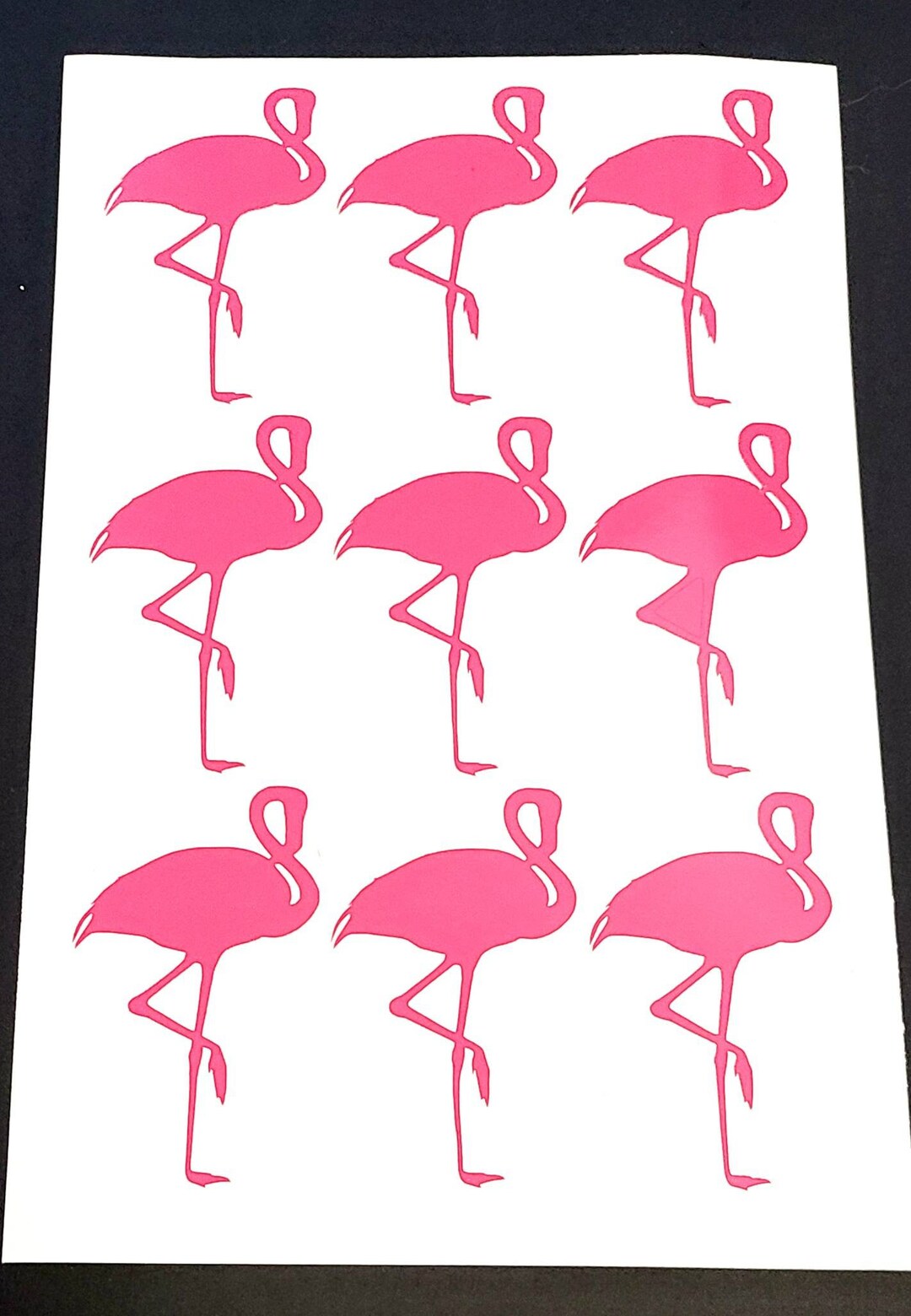 24 Flamingo Waterproof Vinyl Sticker for Water Bottle, Stickers Laptop ...