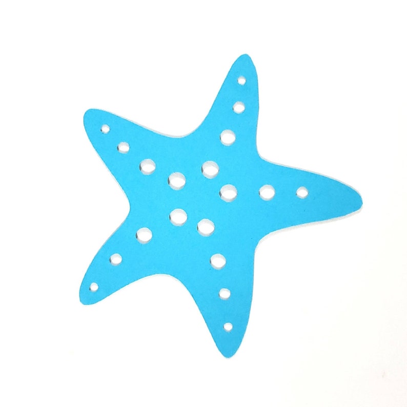 25 Starfish Die Cuts Starfish Cut Outs Starfish Cutouts - Etsy