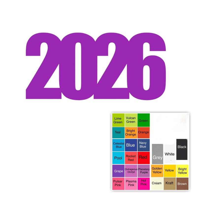 2026 Cutouts Vertical - Etsy