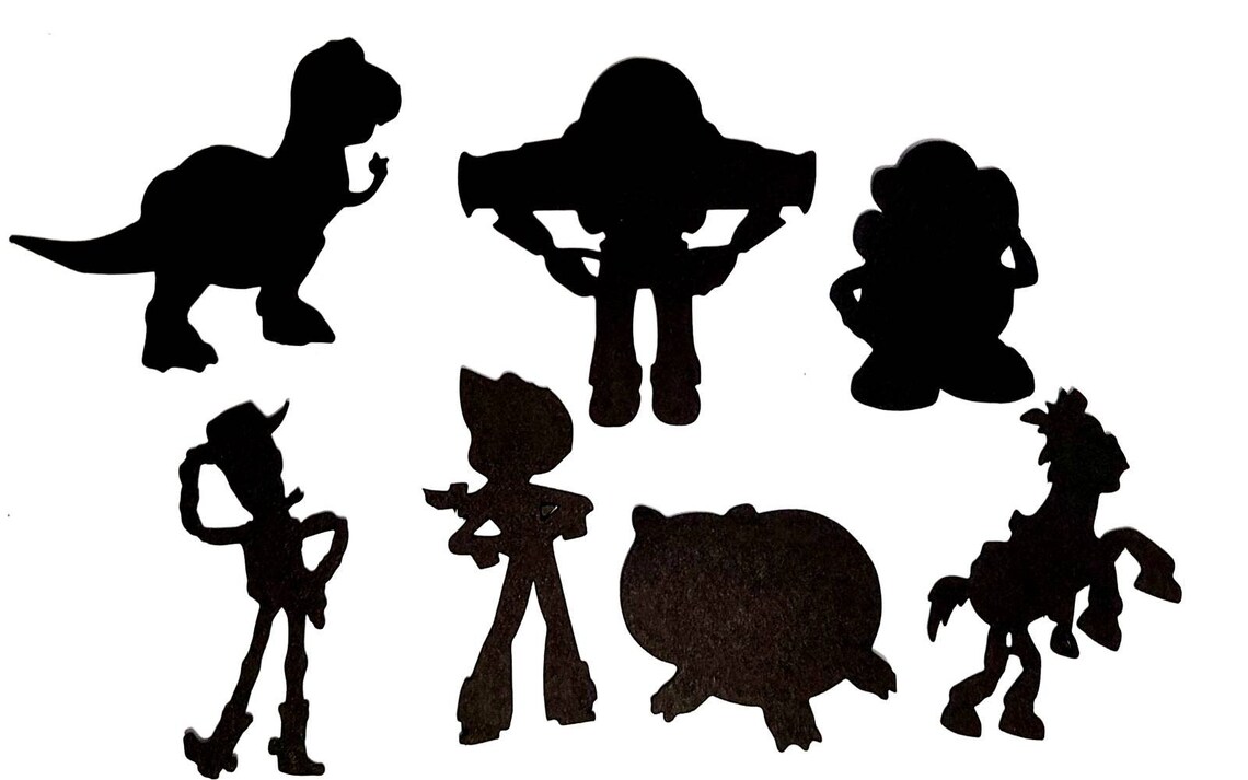 28 Toy Story Inspired Die Cut Set Toy Story Cut Outs Toy Story | Etsy