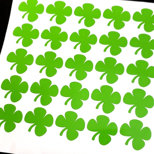 Shamrock Stickers - Etsy