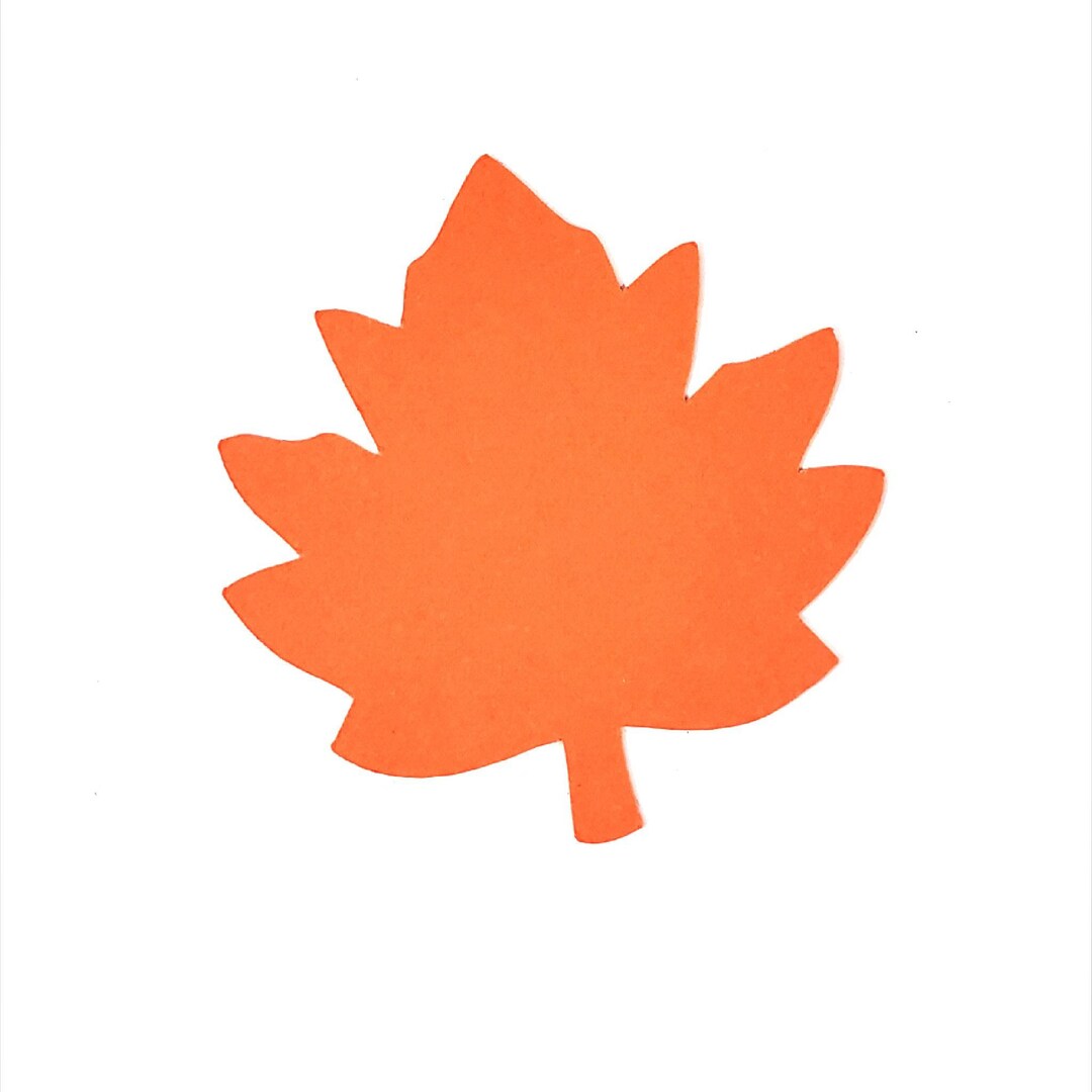 25 Pieces Maple Leaf Cut Out Shapes, Paper Die Cut Maple Leaf, Leaf ...