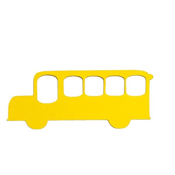 Bus Shape Cutouts - Etsy