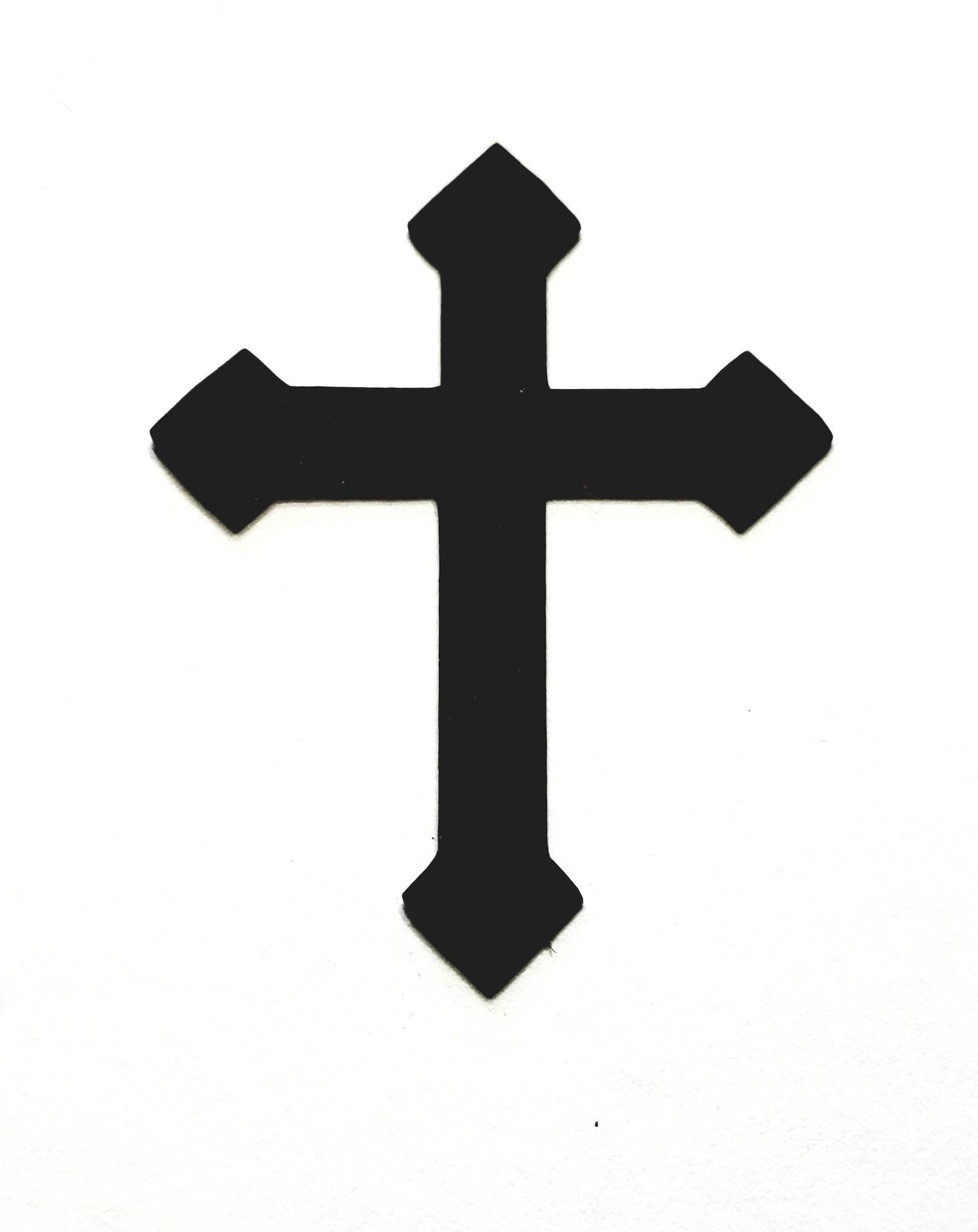 25 Cross Die Cuts Cross Cut Outs Cross Cutouts Cross Paper | Etsy