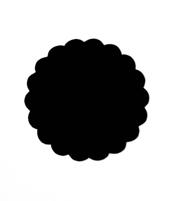 Scallop Circle Template