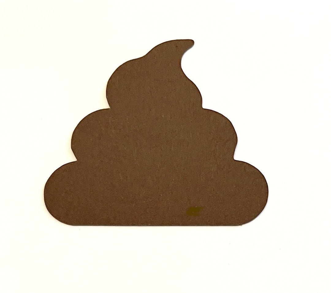 25 Poop Die Cut Shapes, Paper Cut Outs for Bulletin Board, Classroom ...