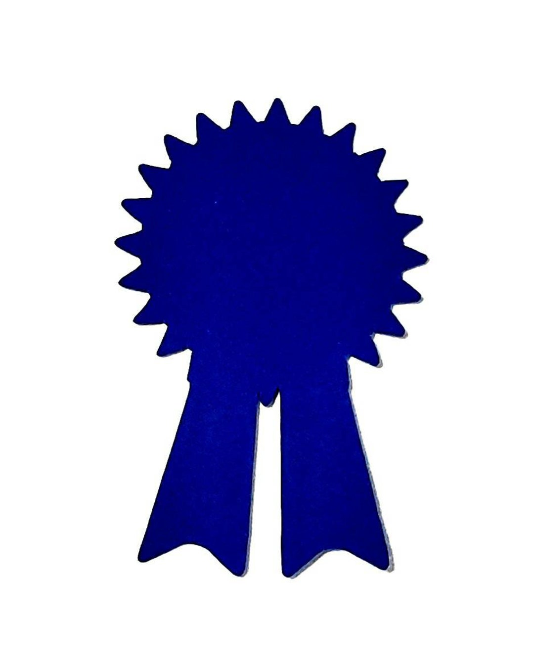 25 Pk Prize Ribbon Die Cuts, Paper Prize Ribbon, Prize Ribbon Cut Outs ...