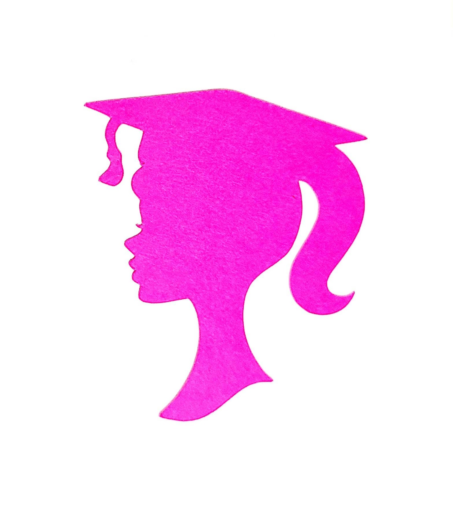 25 Graduation Cap Barbie Inspired Die Cuts Barbie Graduation | Etsy