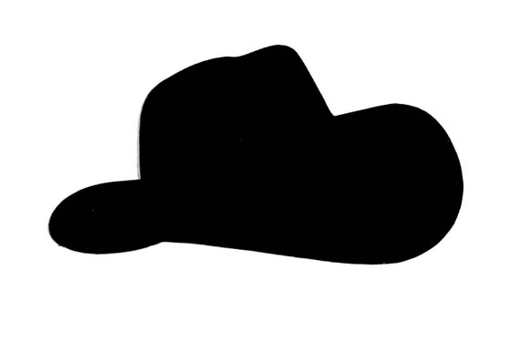 Set of 25 Cowboy Hat Die Cuts Cowboy Hat Cut Outs Western | Etsy