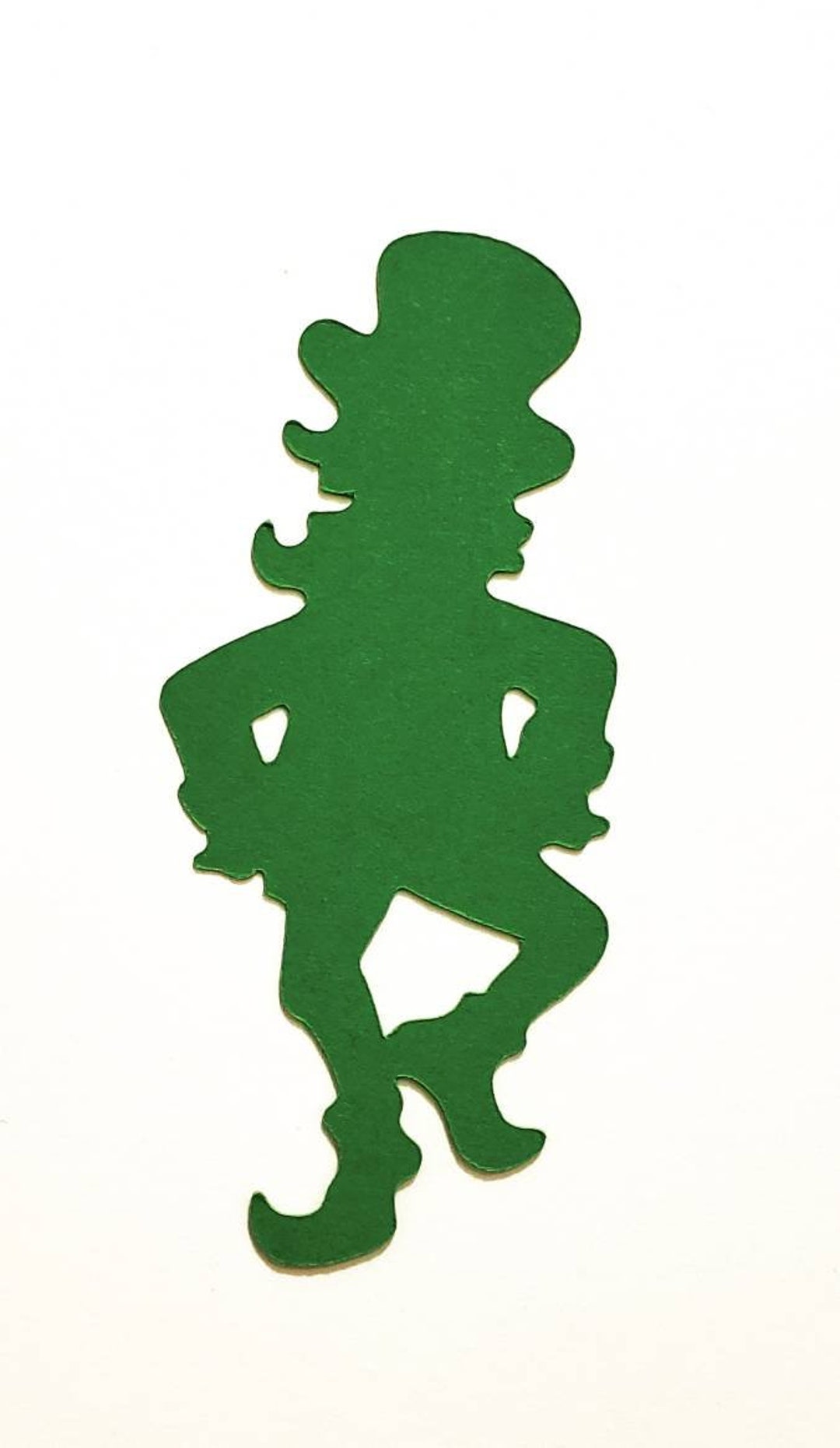 25 Pack Leprechaun Die Cuts, Leprechaun Shape Cut Outs, Paper ...