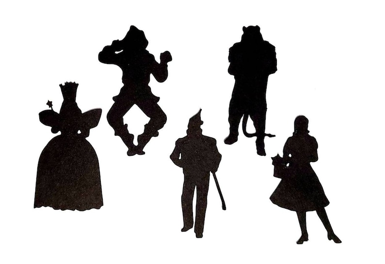 25 Wizard of Oz Inspired Die Cut Set Wizard of Oz Cut Outs | Etsy