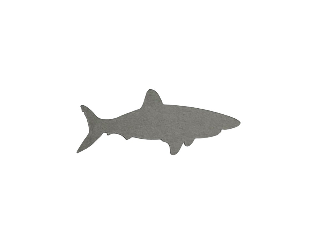 25 Pack Shark Paper Die Cuts, Paper Shark Shapes, Shark Cut Outs, Shark ...