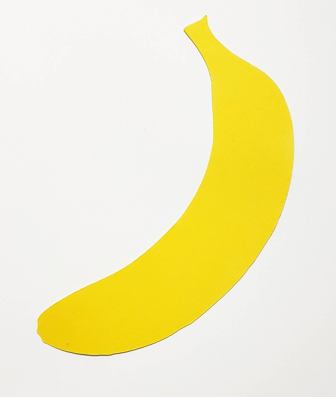 25 Paper Banana Cut Outs, Party Decor Favors, Kids Craft Shapes ...