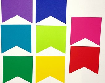 Pennant Die Cut - Etsy