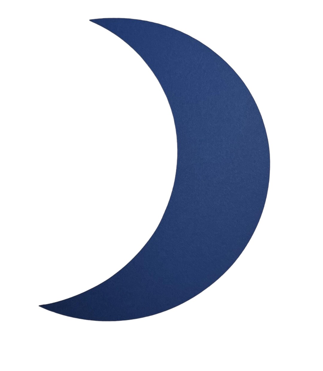 25 Pack – Paper Moon Shapes, Crescent Moon Die Cuts, Night Sky Paper ...