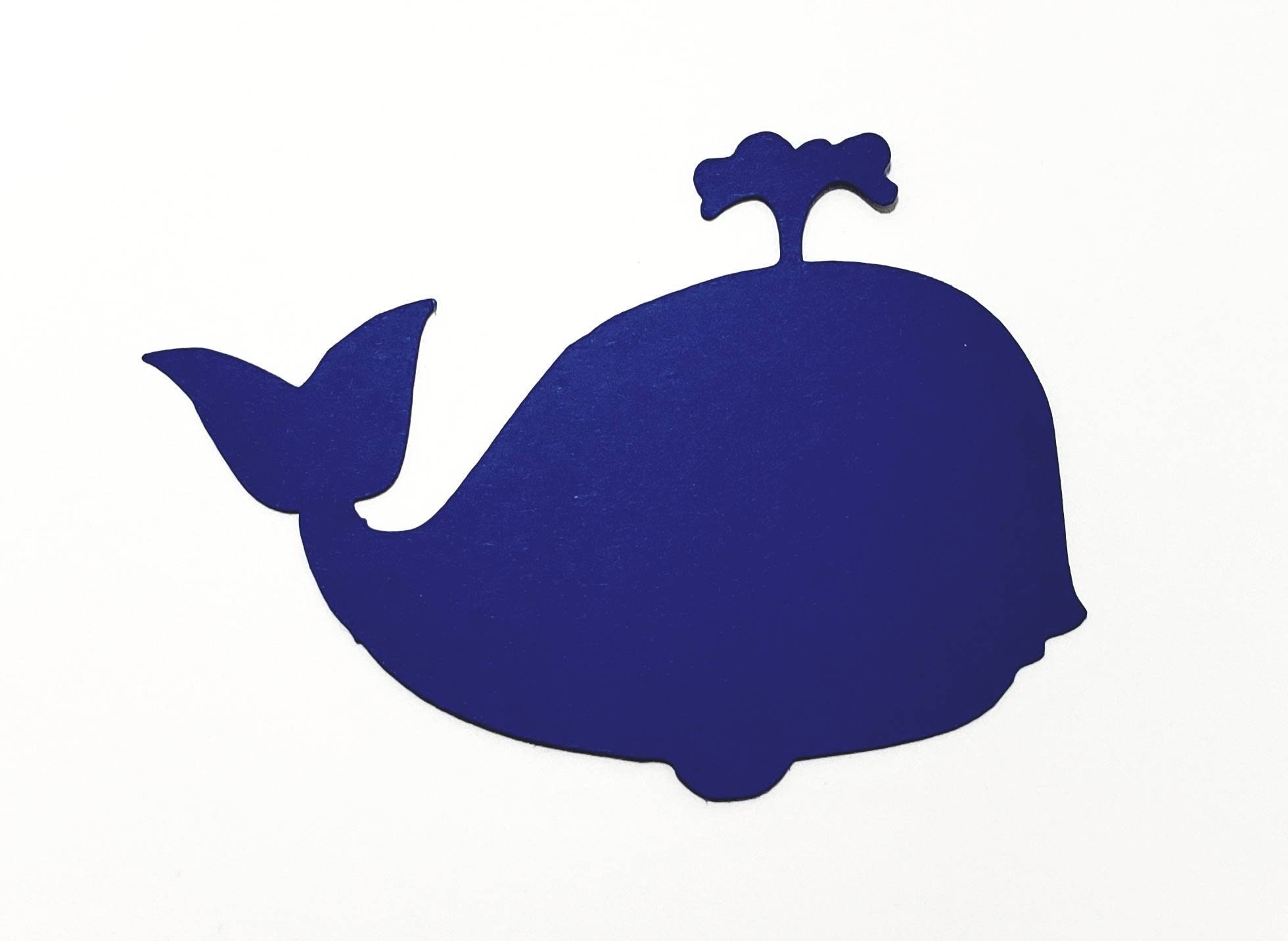 25 Whale Die Cuts Whale Cut Outs Whale Cutouts Sea Life Paper - Etsy