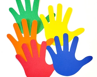 Paper Hand Cut Outs - Etsy