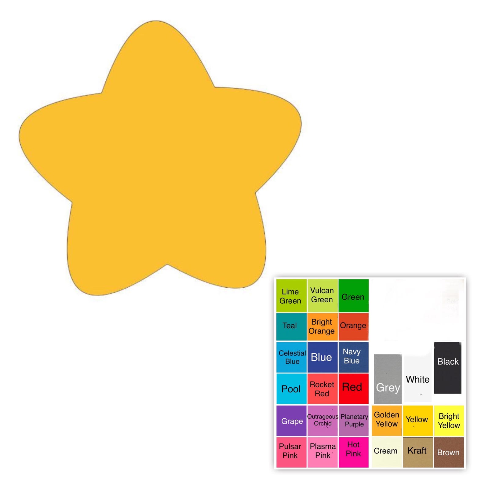 25 Pack – Paper Star Shapes, Star Die Cuts, Celestial Paper Cutouts ...