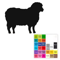 Sheep Cardboard Cutout Prop With Easel on the Back - Etsy