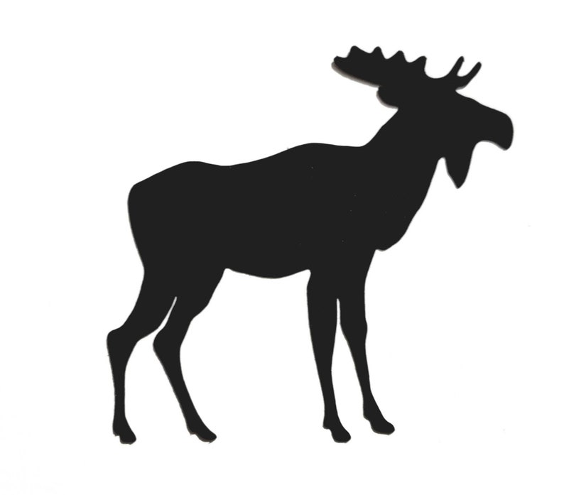 Set of 25 Moose Die Cuts Moose Cut Outs Moose Paper Shapes Elk - Etsy