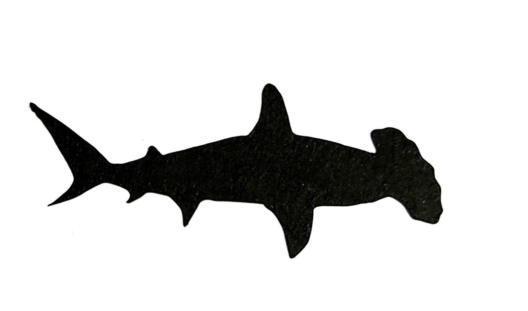 Set of 25 Shark Die Cuts Shark Cut Outs Shark Paper Shapes Hammerhead ...